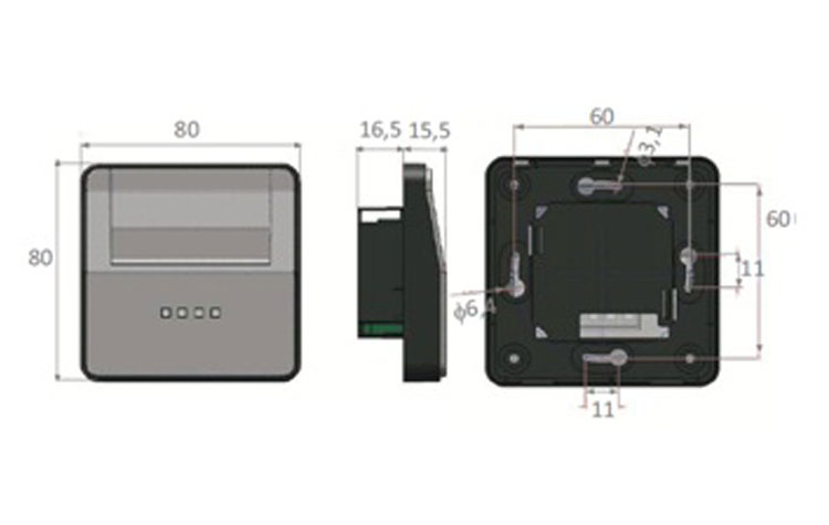 ΧΑΜΠΑΚΗΣ, διακόπτης με αναγνώριση κάρτας Enkoa Multibox Switch
